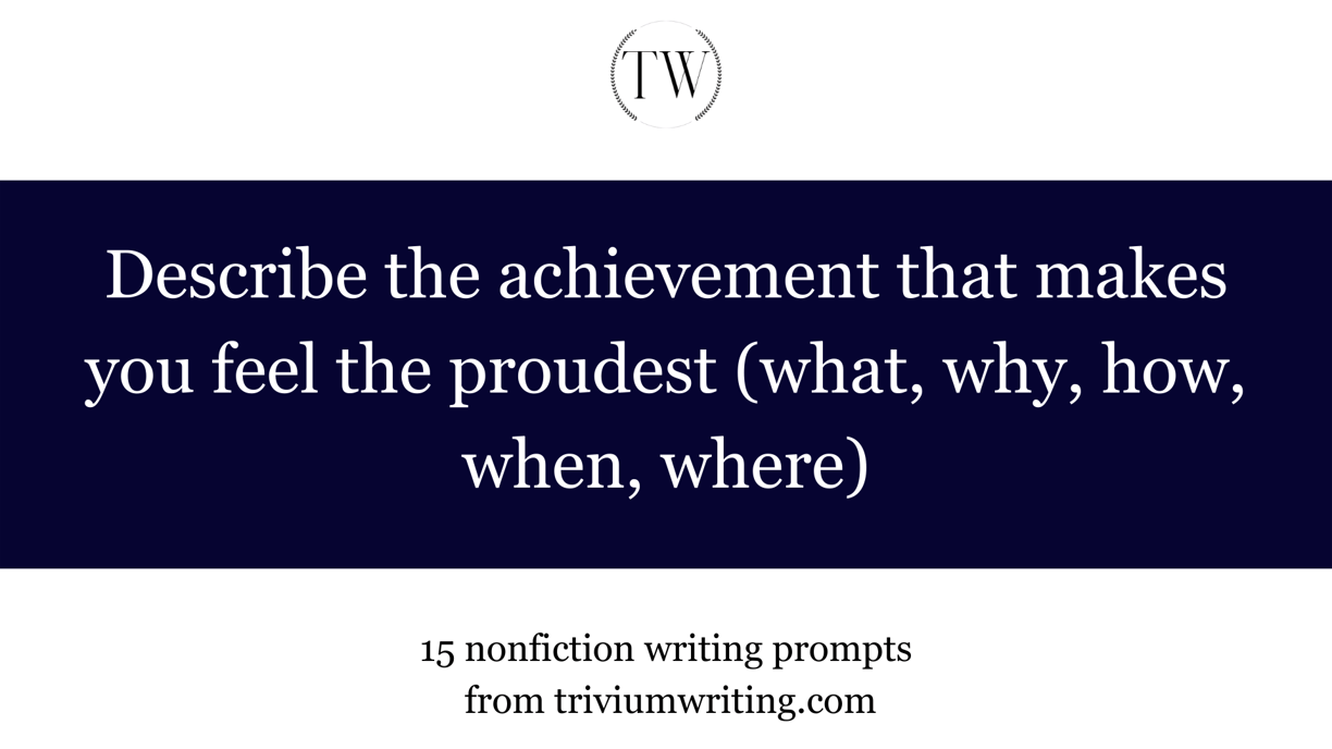 15 Nonfiction Writing Prompts to Start Writing Your Book Today