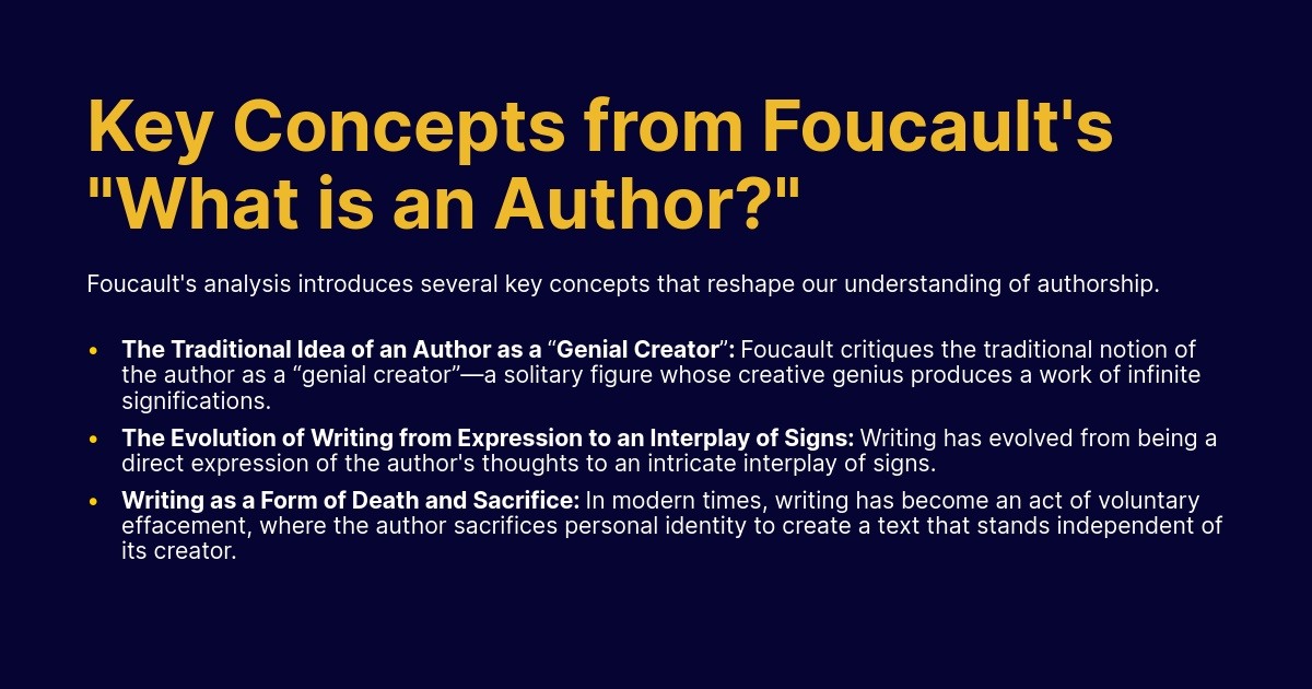 What is an Author? Understanding the Role, Function, and Legacy