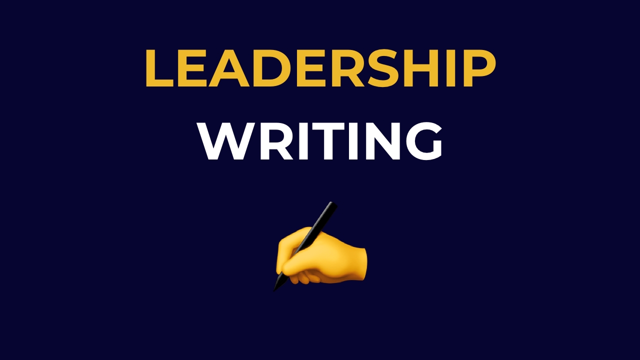 Leadership Writing Program